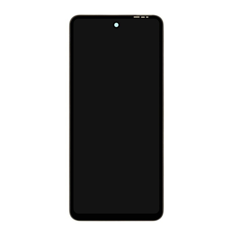 Дисплей (экран) в сборе с тачскрином для Infinix Hot 40i (X6528B) черный с рамкой (Premium LCD) / 720x1612