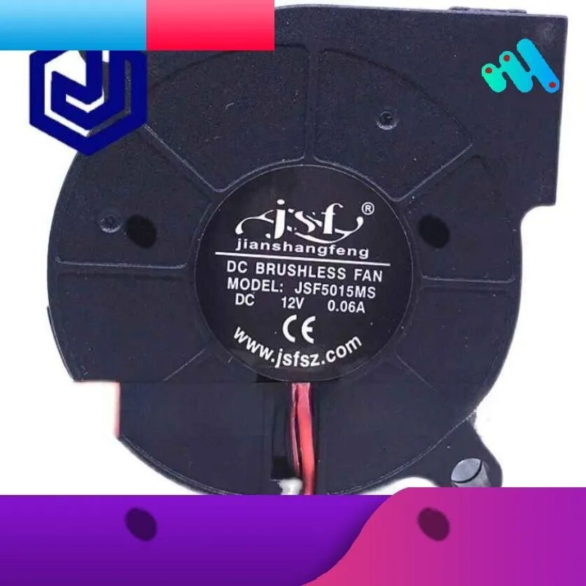 Эксклюзивный кулер 5015 JSF5015MS 12V, воздуходувка 5CM 0.06A