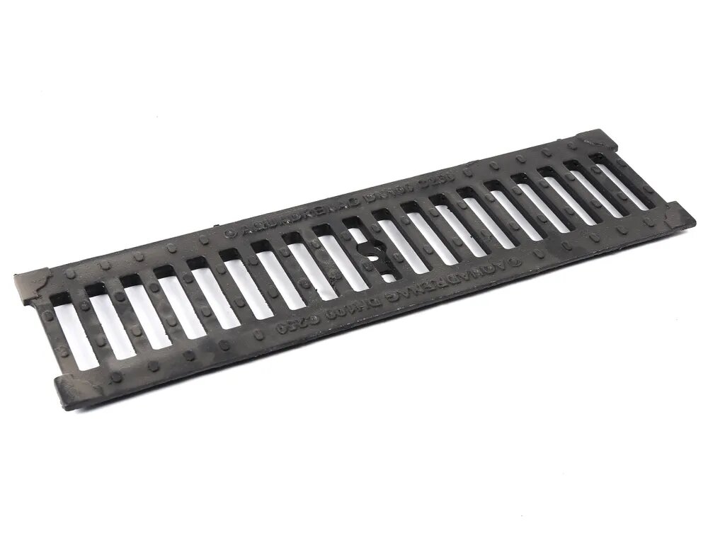 Решетка водоотводная чугунная щелевая РЧЩ Aquadrenag Classic AQD DN100 С250