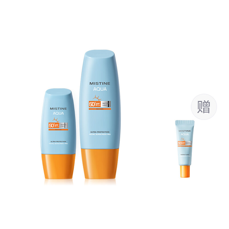 Солнцезащитное молочко унисекс Mistine Aqua SPF50+ PA+++, мультипак 4992840