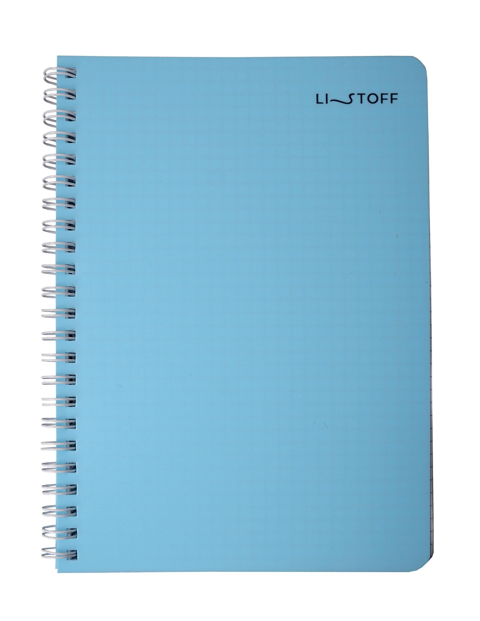 Тетрадь 80л кл. "Wind" евроспираль, пласт. обл.