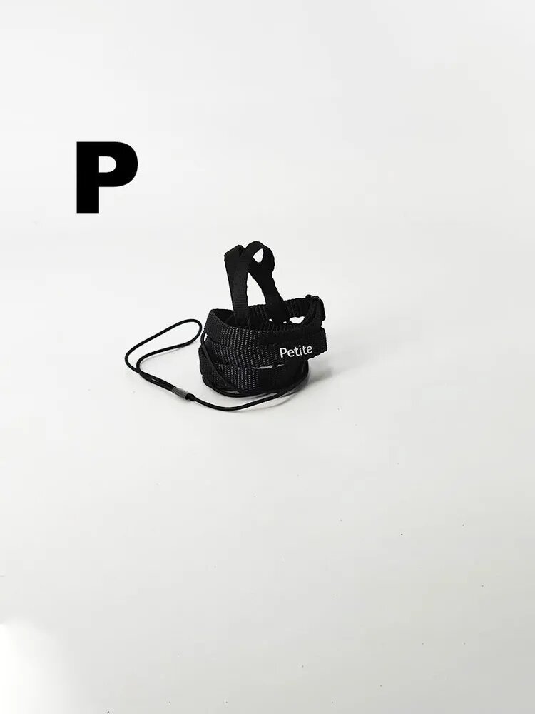 Шлейка Для Попугая Petite черная нейлоновая шлейка для маленьких птиц размер XS