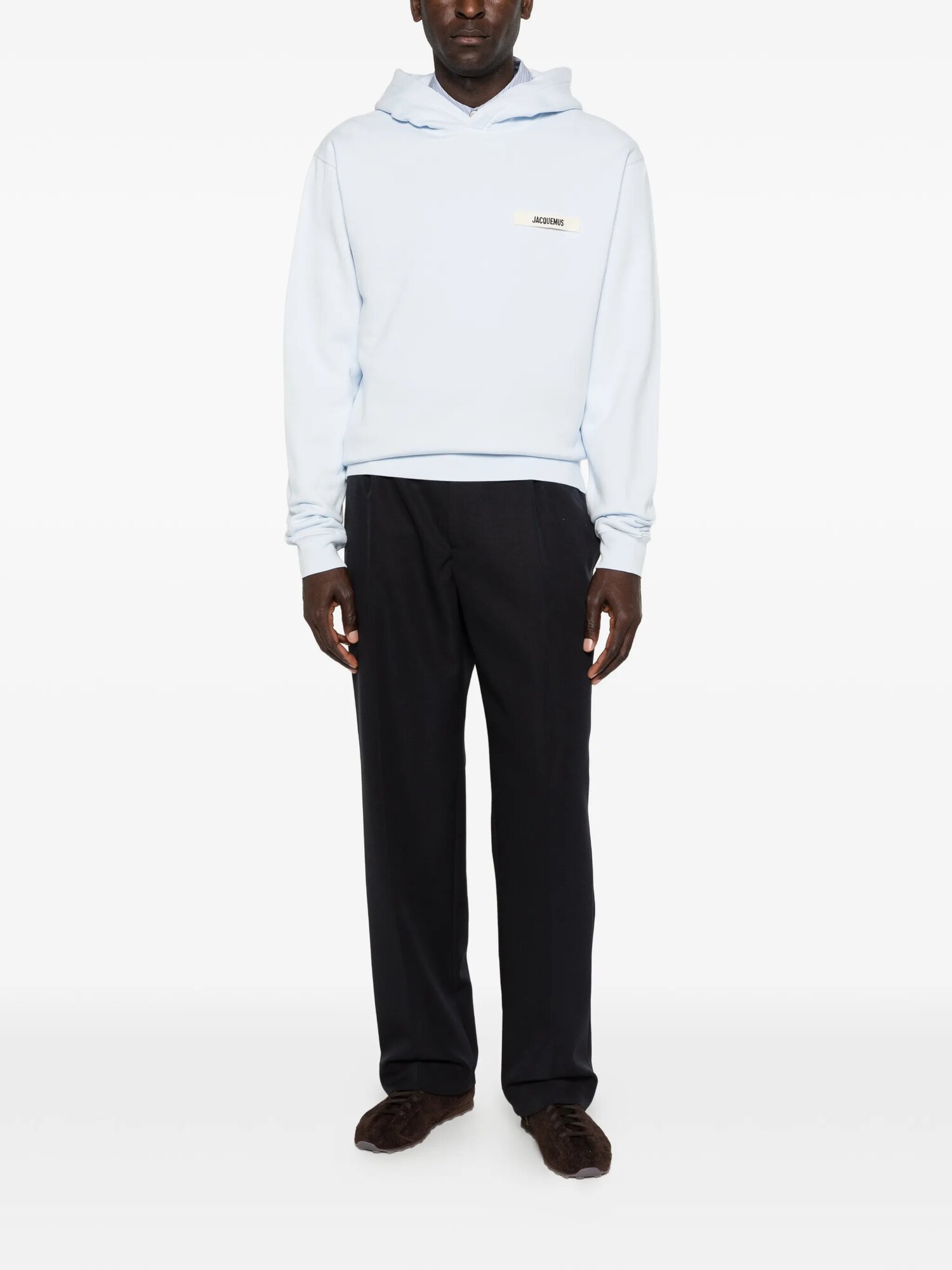 Худи Jacquemus, размер 2XL, , синий — фото 1