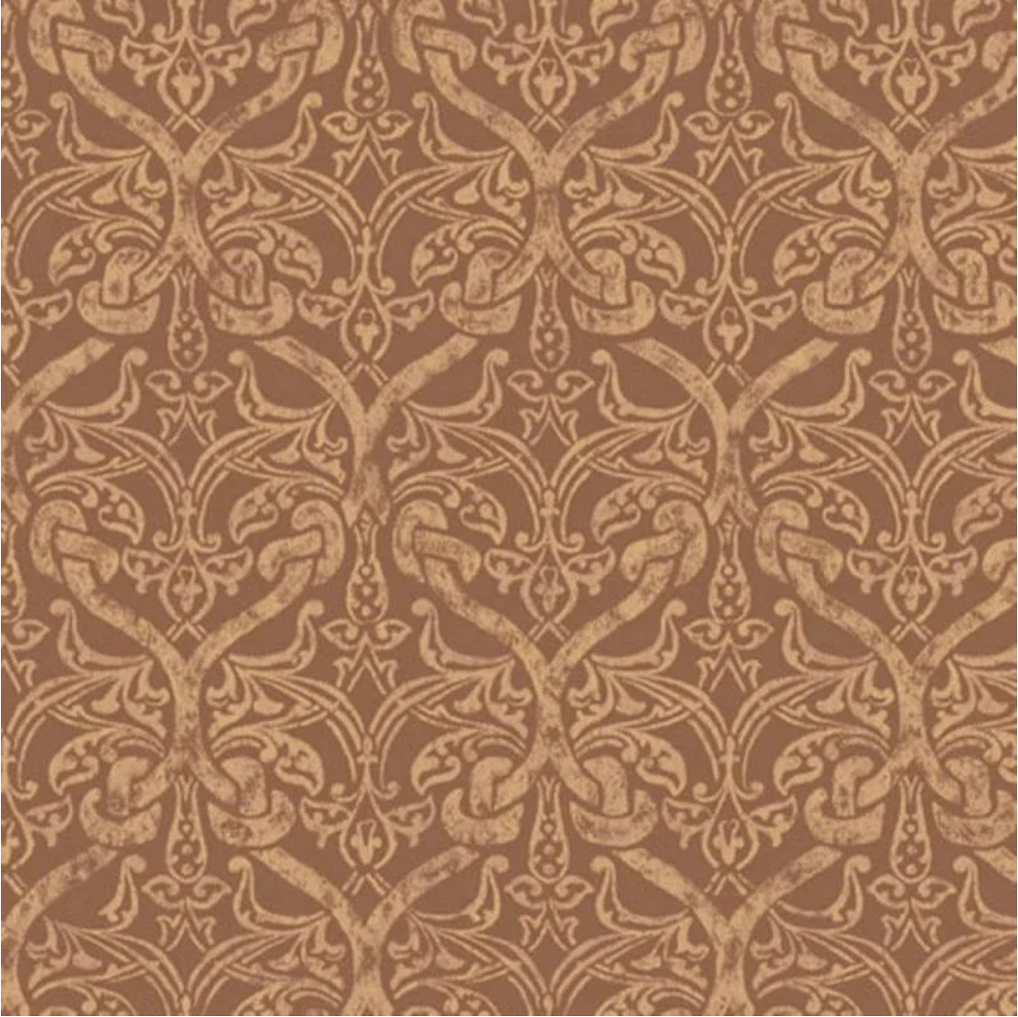 Обои York Antonina Vella Silvana NX3151 B; 0,68x8,20 м, бумага, коричневый