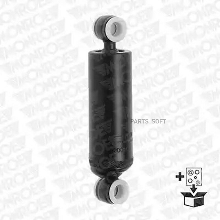 Амортизатор сиденья ! без кронштейна 1100NVOLVO FH12(G1/2)/ FH16(G1/2)/ FM10(G1)/ FM12(G1/2) от официального дистрибьютора, MONROE, артикул SD0004