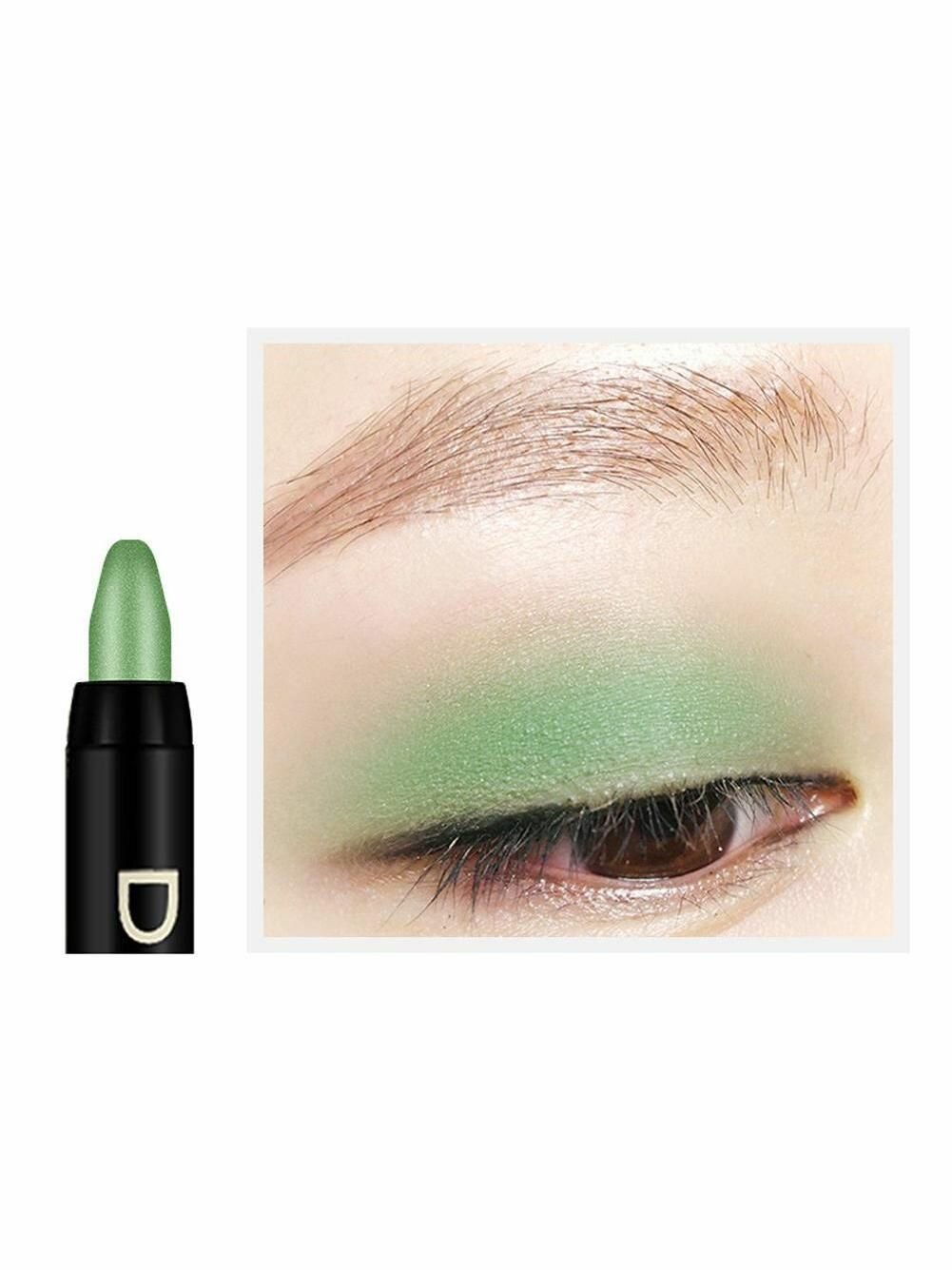 16 цветных водостойких карандашей для глаз с блестками: для век и слизистых, стойкие тени-хайлайтеры