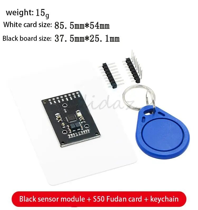 RFID NFC-считыватель MFRC-522 SISJQRR