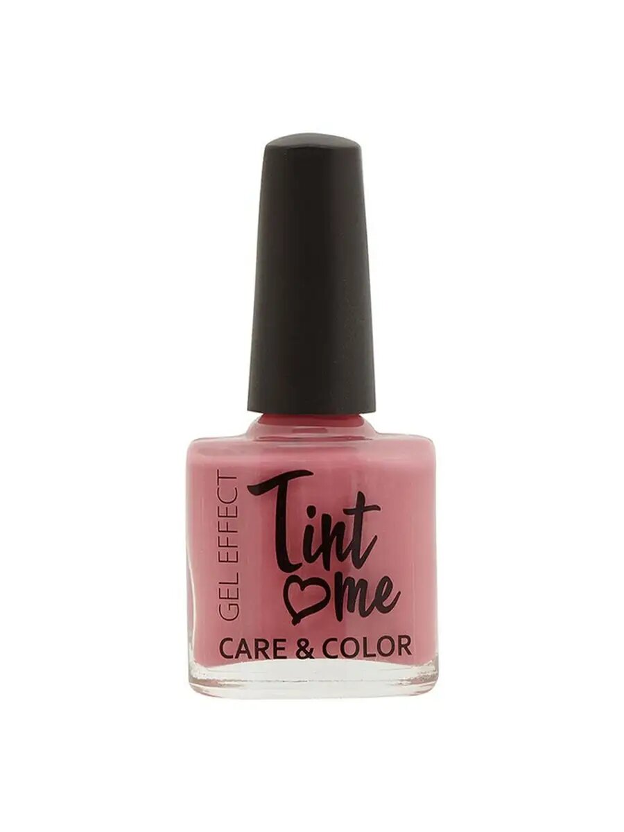 Лак для ногтей Tint me Care & Color розовый тон 41 10 мл