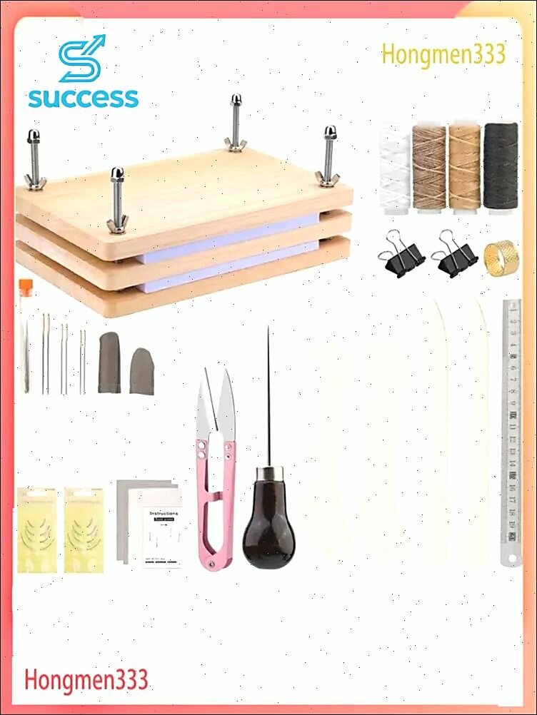 Набор для ремонта книг и переплетов, инструмент для прижима книг