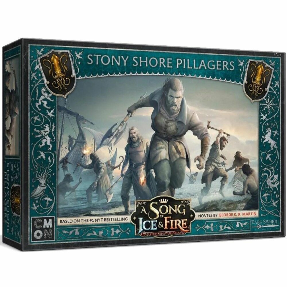 Набор миниатюр Song of Ice and Fire - Stony Shore Pillagers (EN/SCN) 5 Фигурок