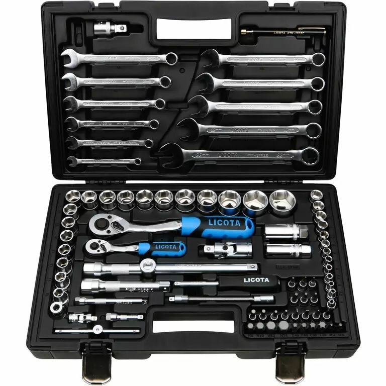 Набор инструмента 1/4" и 1/2", 83 предмета Licota ALK-8015F