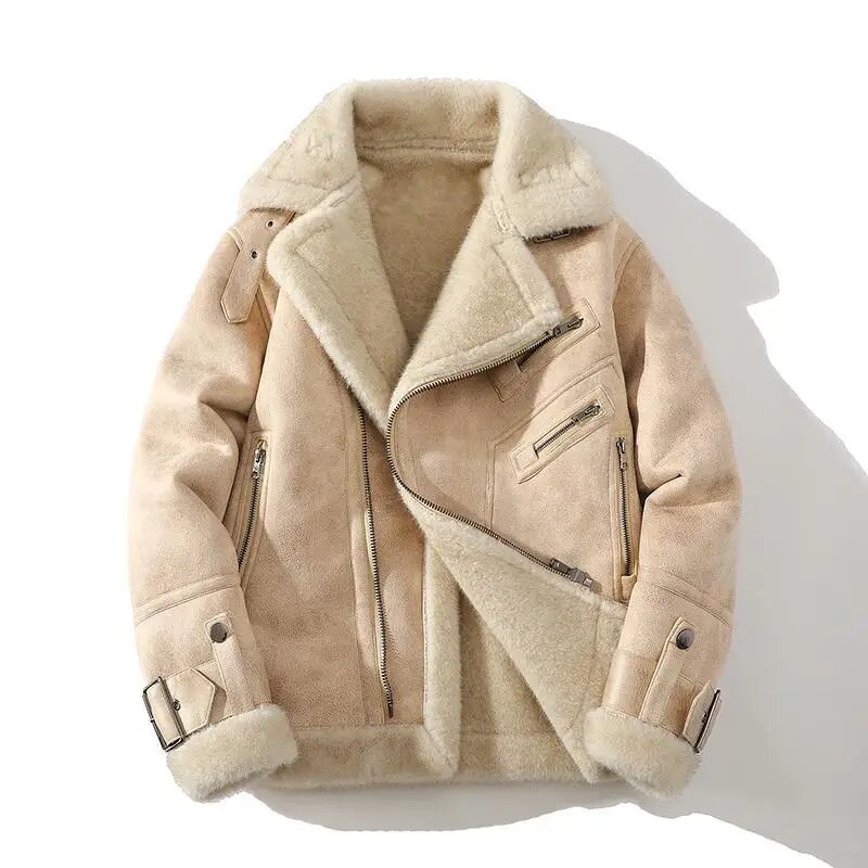 Мужская куртка авиатор из искусственной кожи, XXXL, цвет как на фото