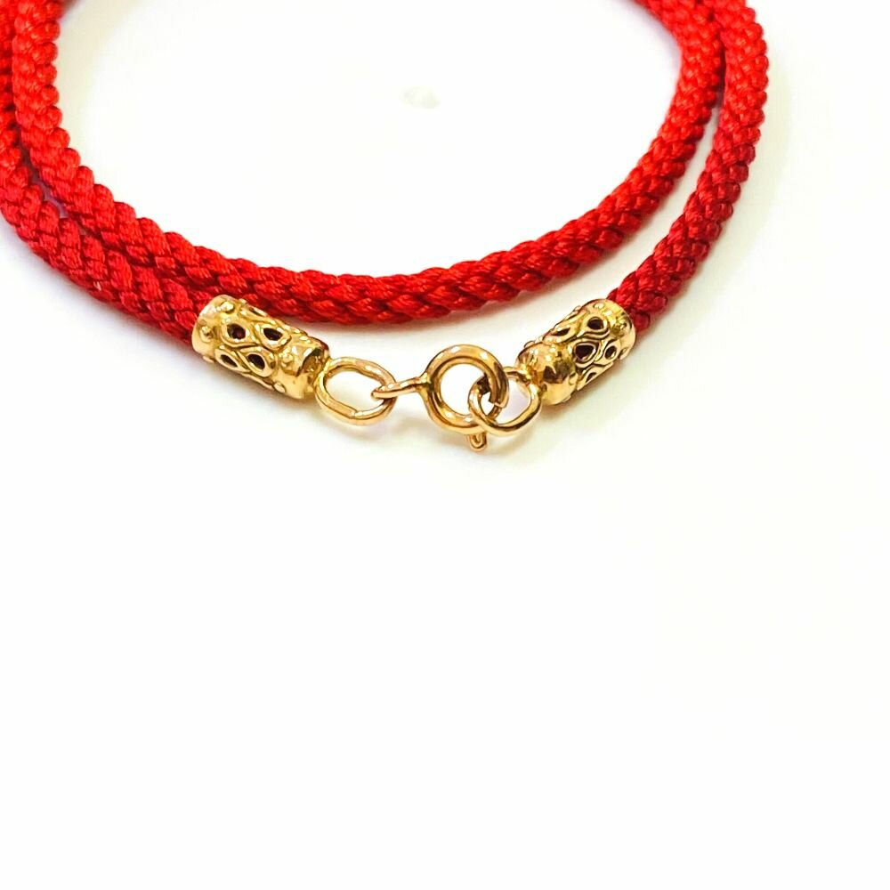 Шнур красное золото, 585 проба