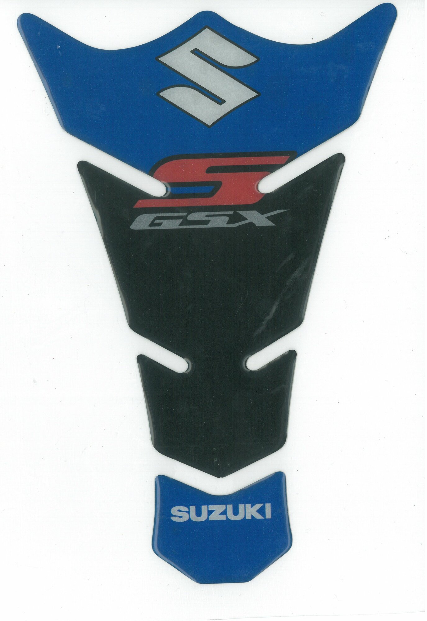 Наклейка Suzuki GSX-S Черно-Синяя