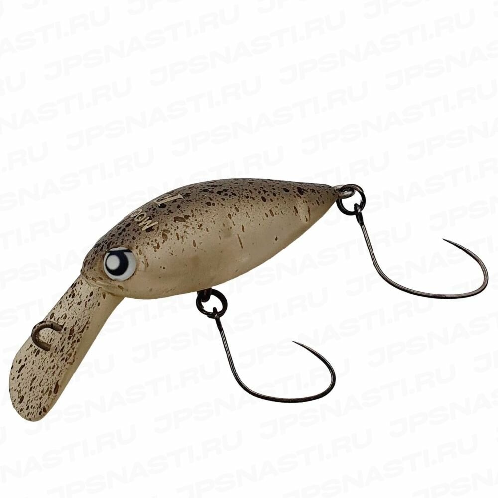 Японский воблер на форель Rodio Craft Moca 2 Hooks DR F, 1.9 г, #03 S.M IV Glow / Форелевые приманки для рыбалки / Воблер Мока