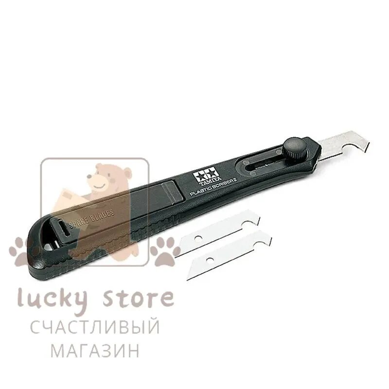 Tamiya Craft Tools Plastic Scriber II для моделирования, горчичный цвет, артикул 2503231622, сделано в Китае