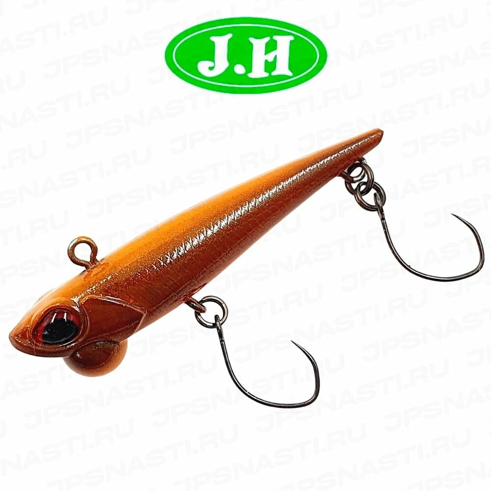 Воблер для ловли форели ValkeIN Shine Ride, 3.6 гр, #Light Plow Red Glow (J.H. Oricolor) / Донные приманки на форель / Вибы для рыбалки