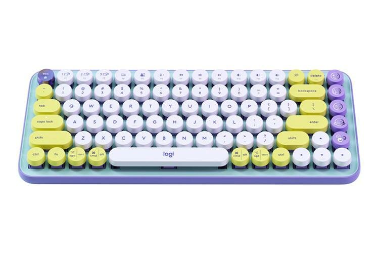 Беспроводная механическая клавиатура с эмодзи-клавишами унисекс Logitech POP Keys, 5954993