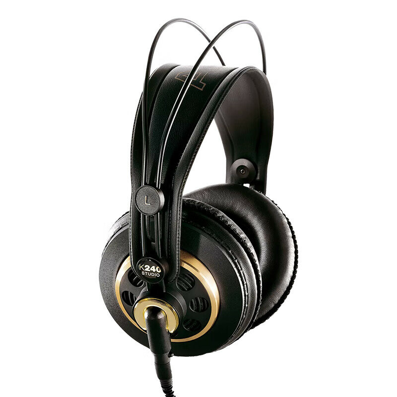 Наушники унисекс AKG K240S полуоткрытые студийные накладные проводные, 6249727