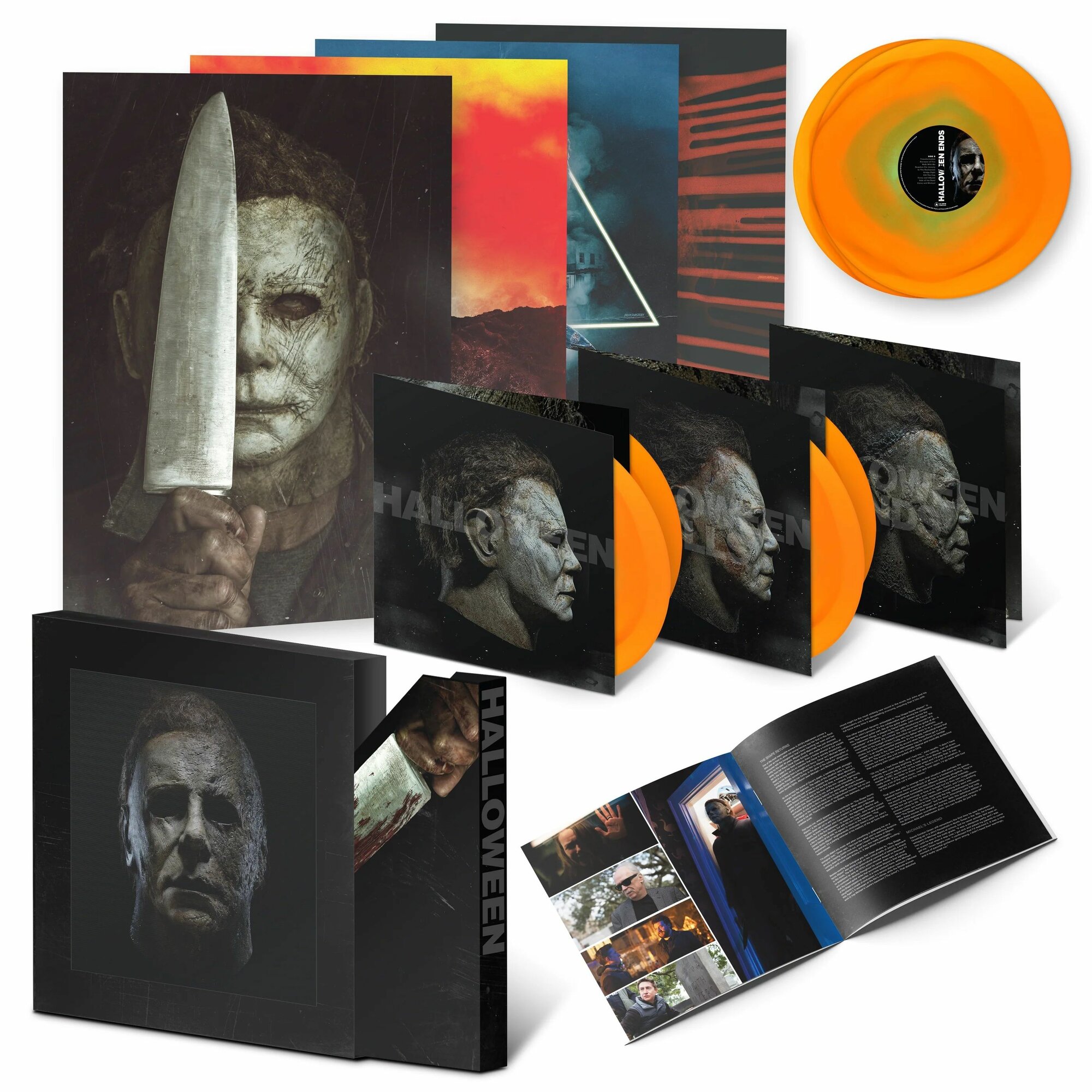 OST Halloween: The Complete Expanded Collection (2025, 6LP) LTD 700 Toxic Pumpkin Vinyl (Виниловая пластинка)