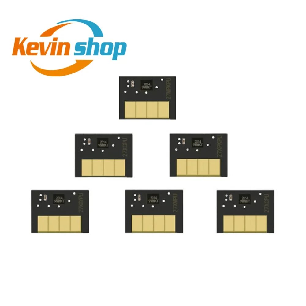 Чипы для картриджей HP 727, 6 шт, Color 1