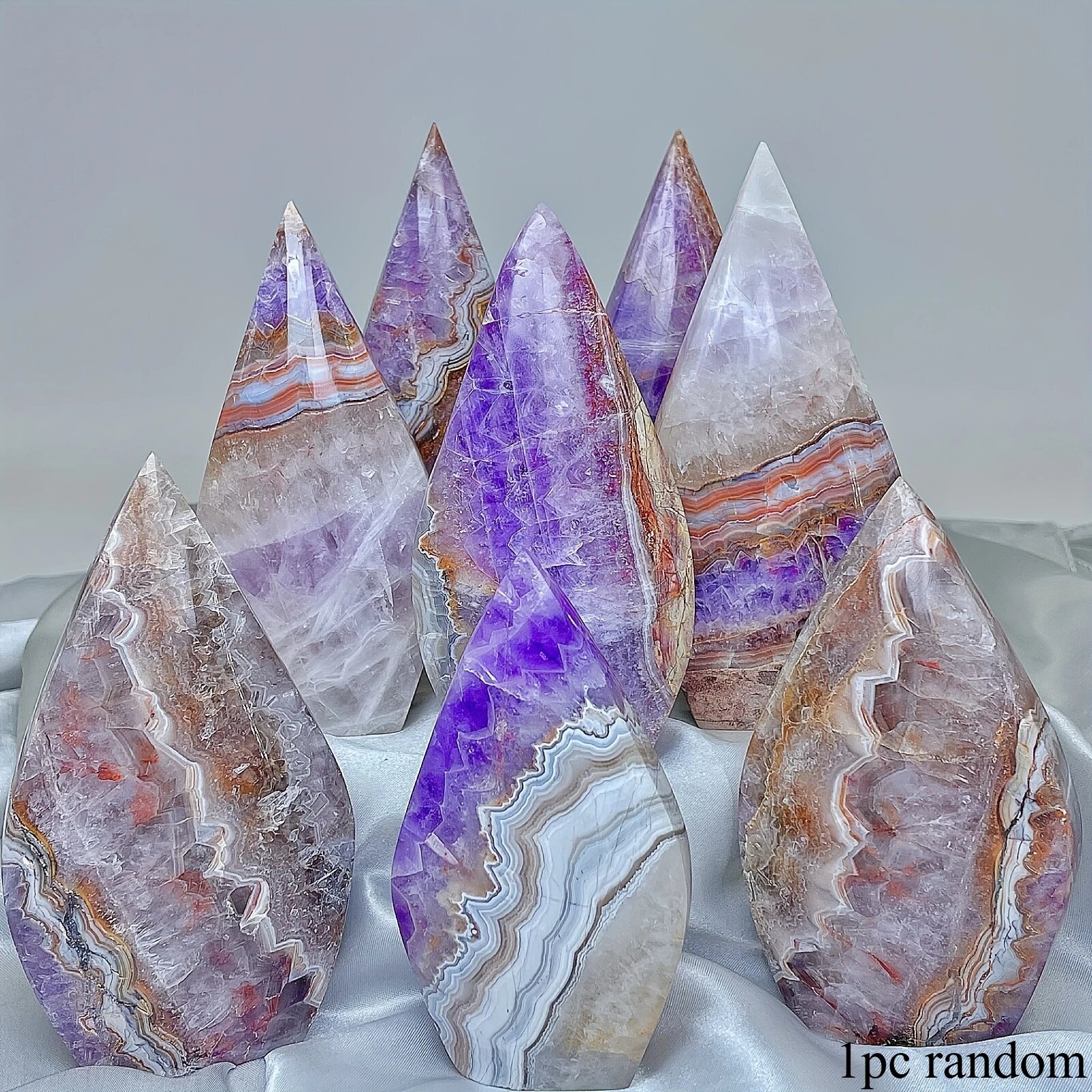 Аметист Агат Кристалл для дома L