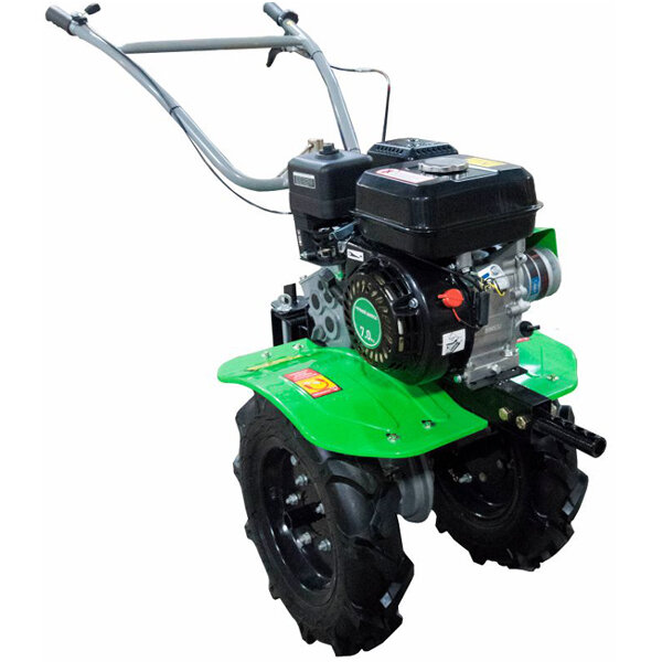 Мотоблок KASKAD МБ-5-700 (7,0л. с,3вп\1н, руль поворот, вал шест.24, ред. чуг, фрезы-24ножа) без колёс