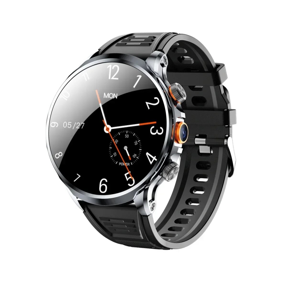 Goldenspike H18 Smart Watch Fashion Men's Smartwatch 1.95inch Large Screen 256GB Storage ROM GPS WIFI HD Camera NFC Function