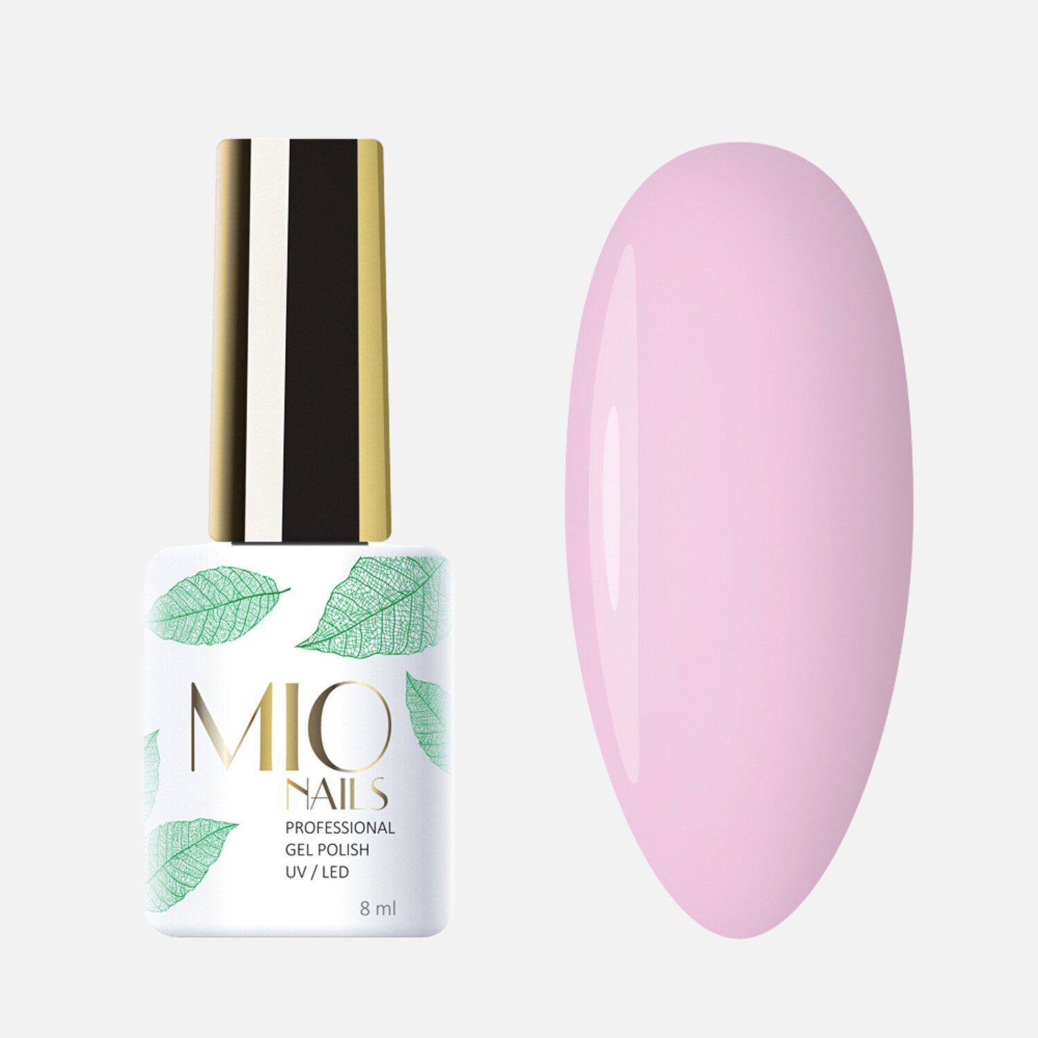Гель-лак MIO Nails №A-06 Розовый зефир 8 мл нежный розовый оттенок
