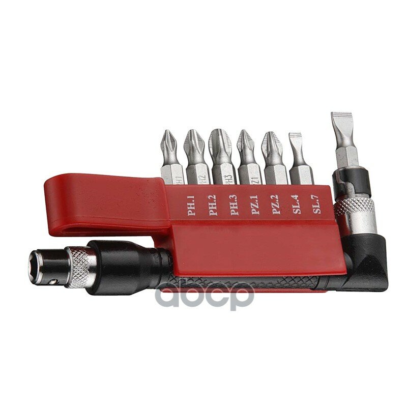 Отвертка с битами PH и PZ 1/4DR 8 предметов FORCE 2081A FORCE арт. 2081A