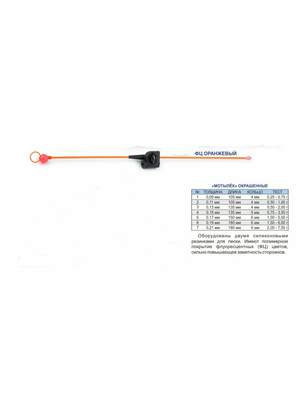 Сторожок Мотылек с бусиной №5 ФО 1-5 гр.