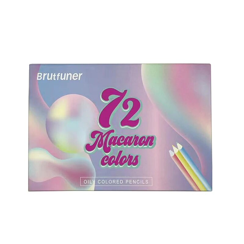 Brutfuner 72 цвета Macaron, цветные карандаши