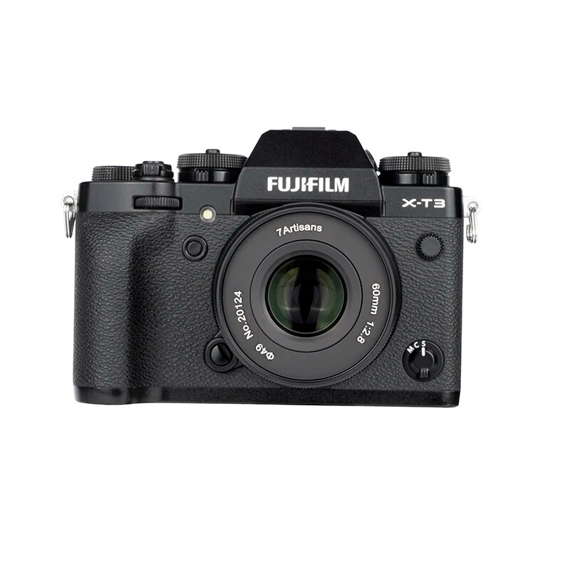 Fujifilm X-T3 с объективом 7artisans 60mm F2.8 Mark II FX mount