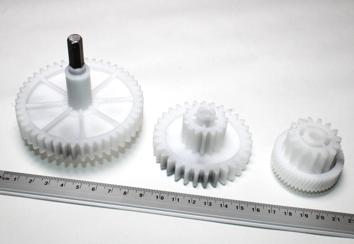 Шестерни мясорубки (комплект) Vitek-H3 Z-46a/6g X-82-(8-6)-H82, Z-31a/15a S-66-29-8-H36, Z-54br/15a