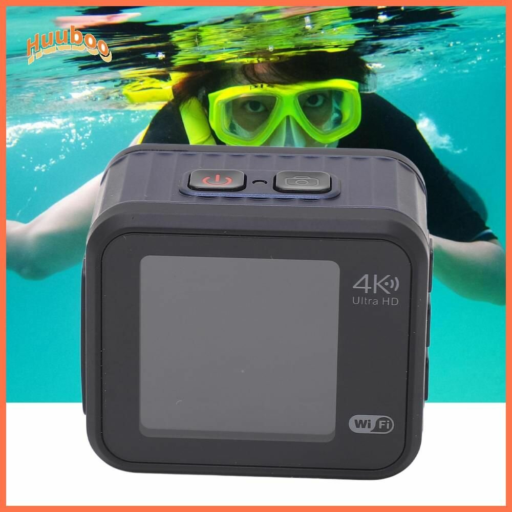 Водонепроницаемая экшн-камера 4K, 60fps, для авто и путешествий