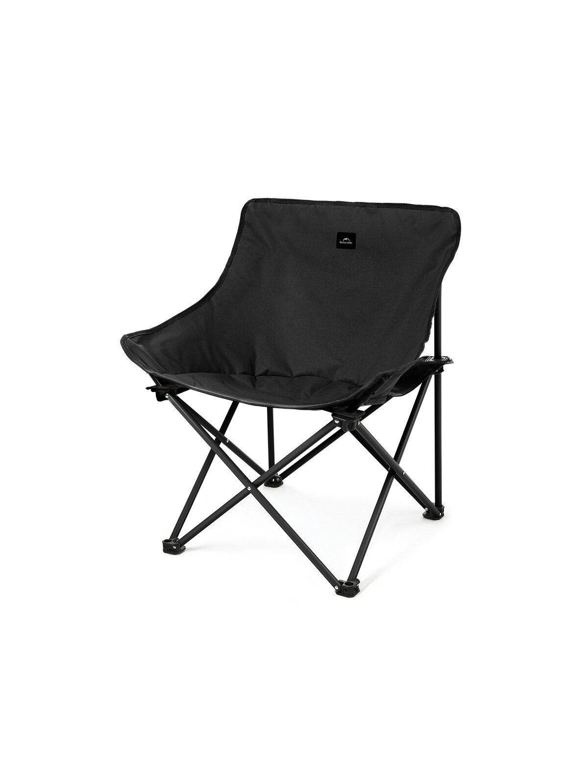 Кресло туристическое Naturehike Stellaluna T01 складное, 48х48х74 см, до 110 кг, черное
