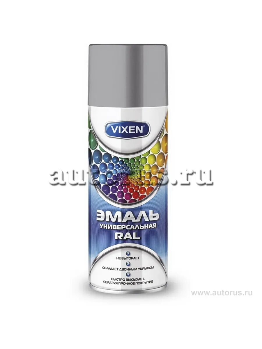 Эмаль универсальная RAL, серый (RAL 7040), аэрозоль 520 мл