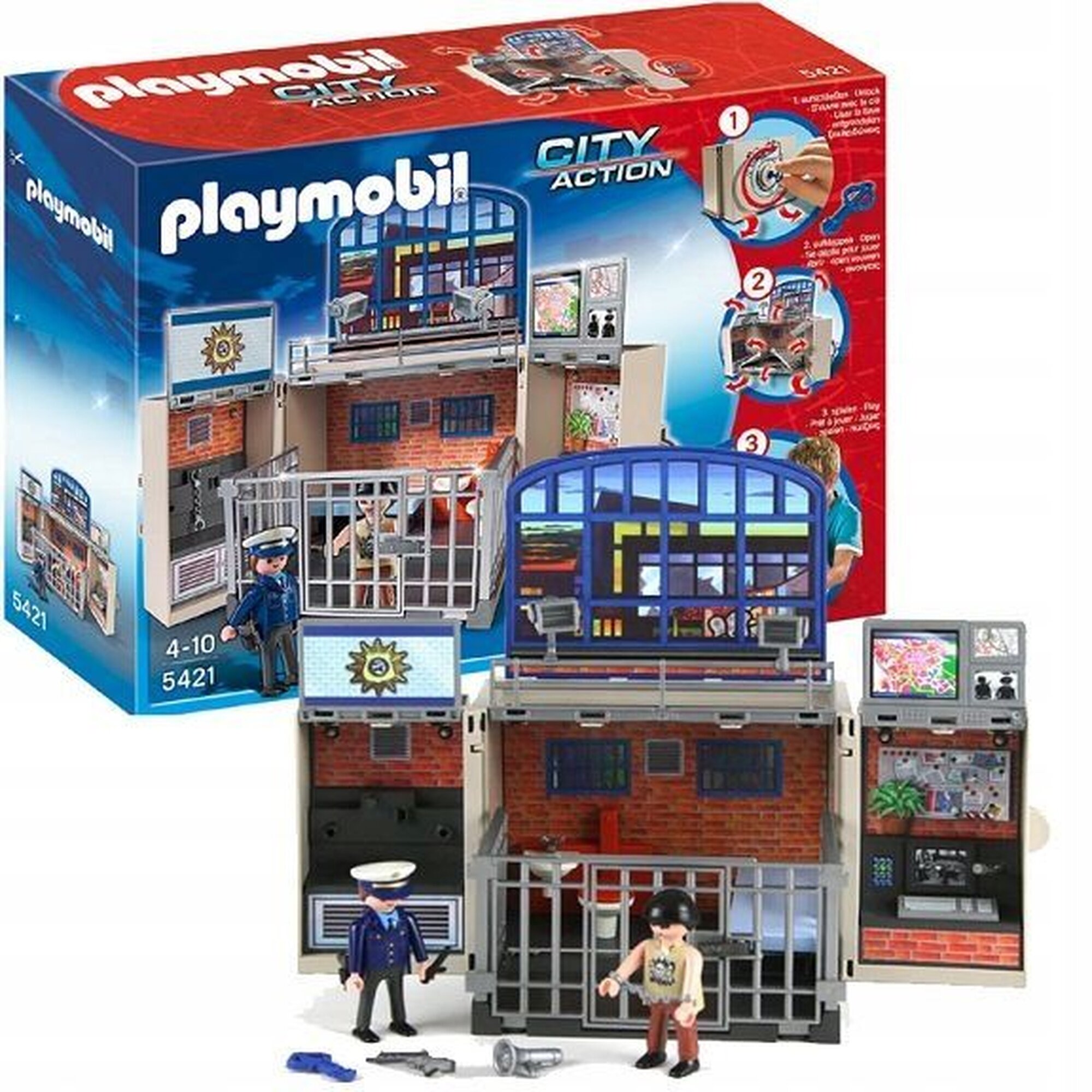 Конструктор Playmobil City Action - Полицейский участок - Плеймобиль 5421