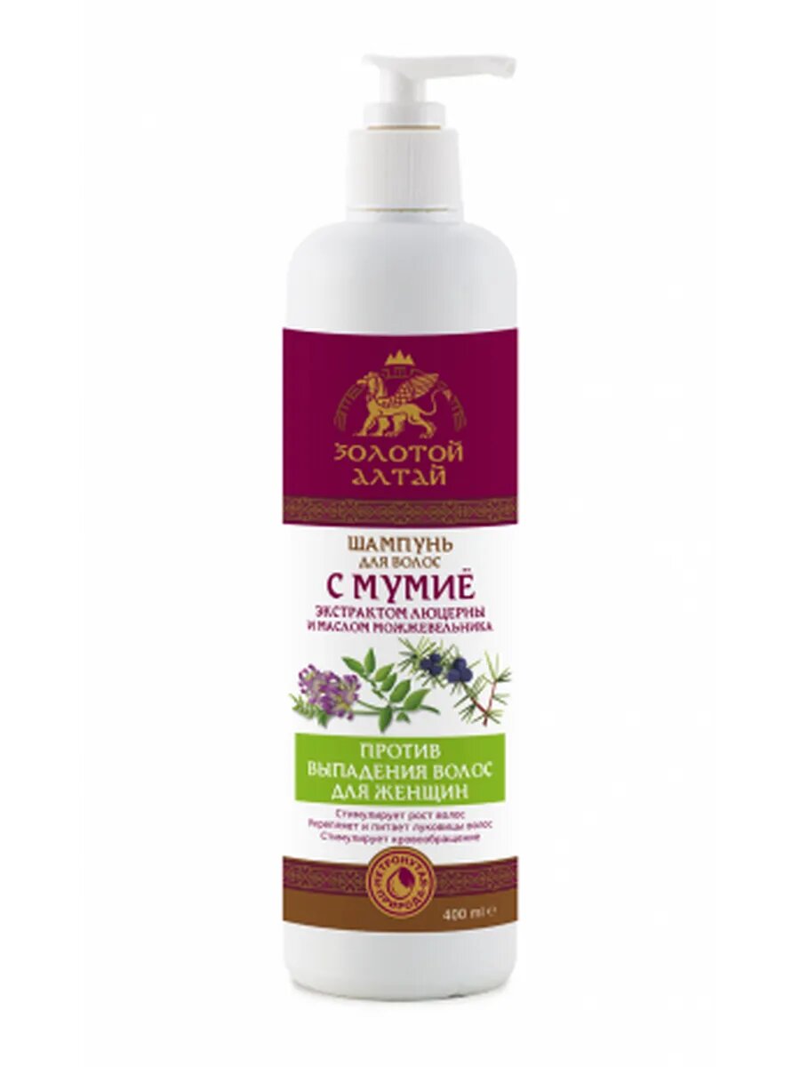 Золотой Алтай Шампунь Против выпадения волос, шампунь, с мум