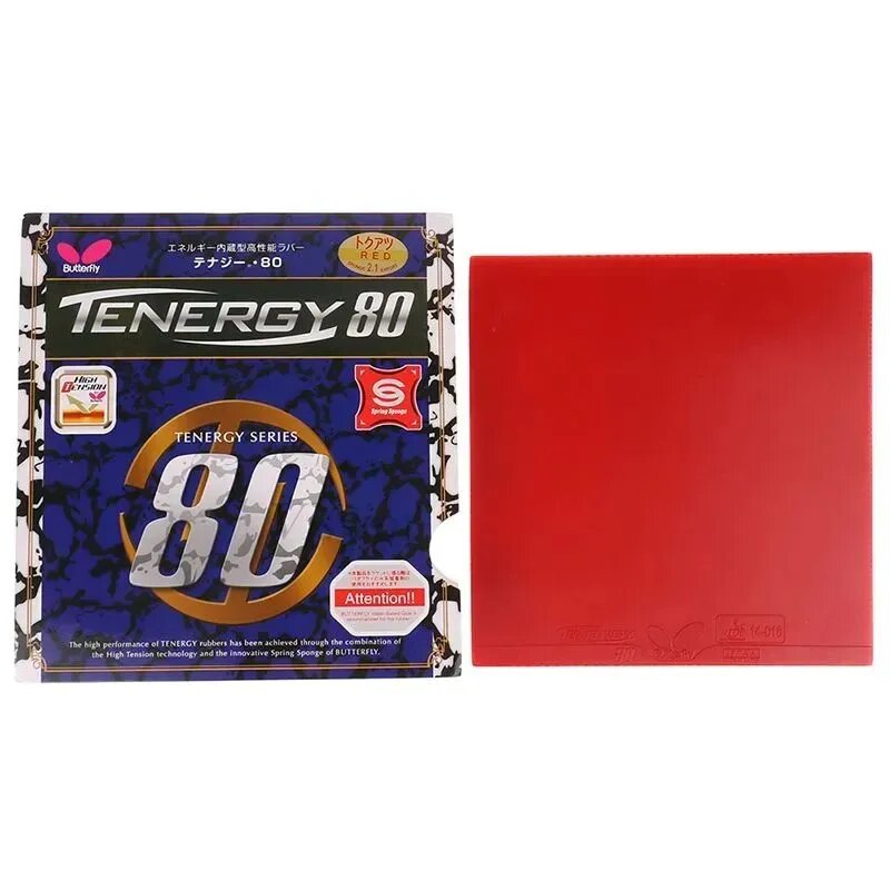 Накладка для ракетки Butterfly Tenergy 80 Red 2.1