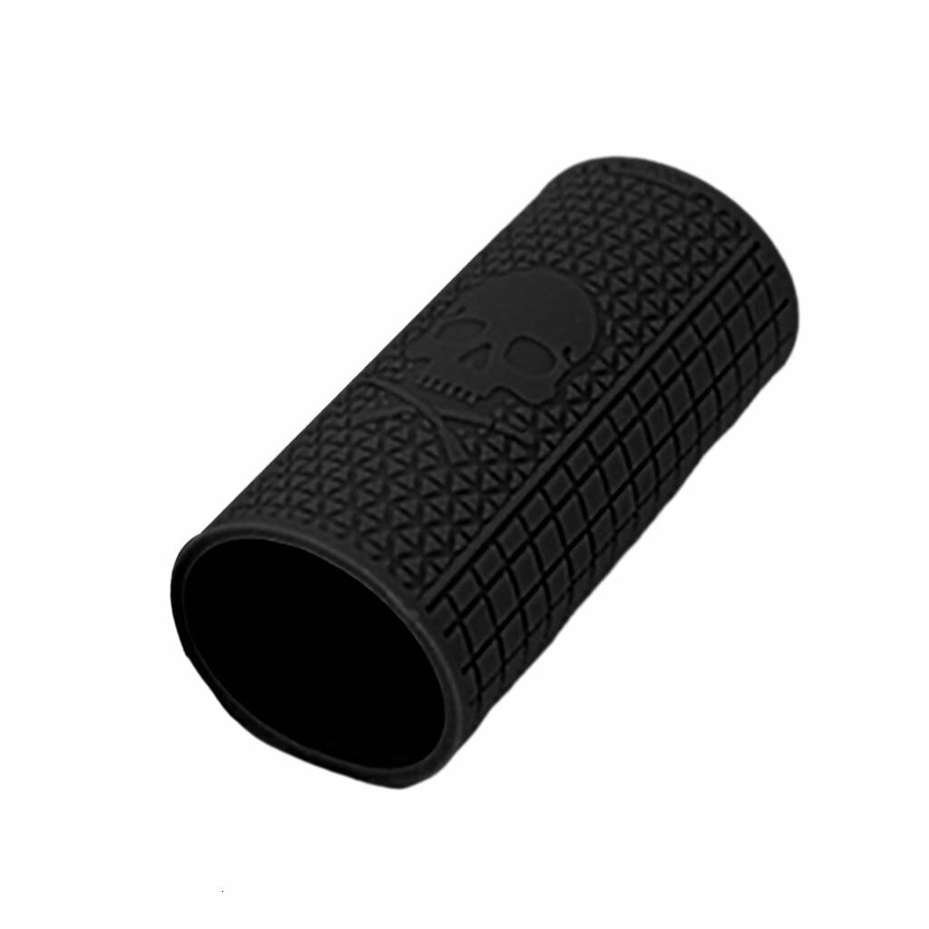 Чехол с рисунком черепа для рукоятки пистолета, Black Color