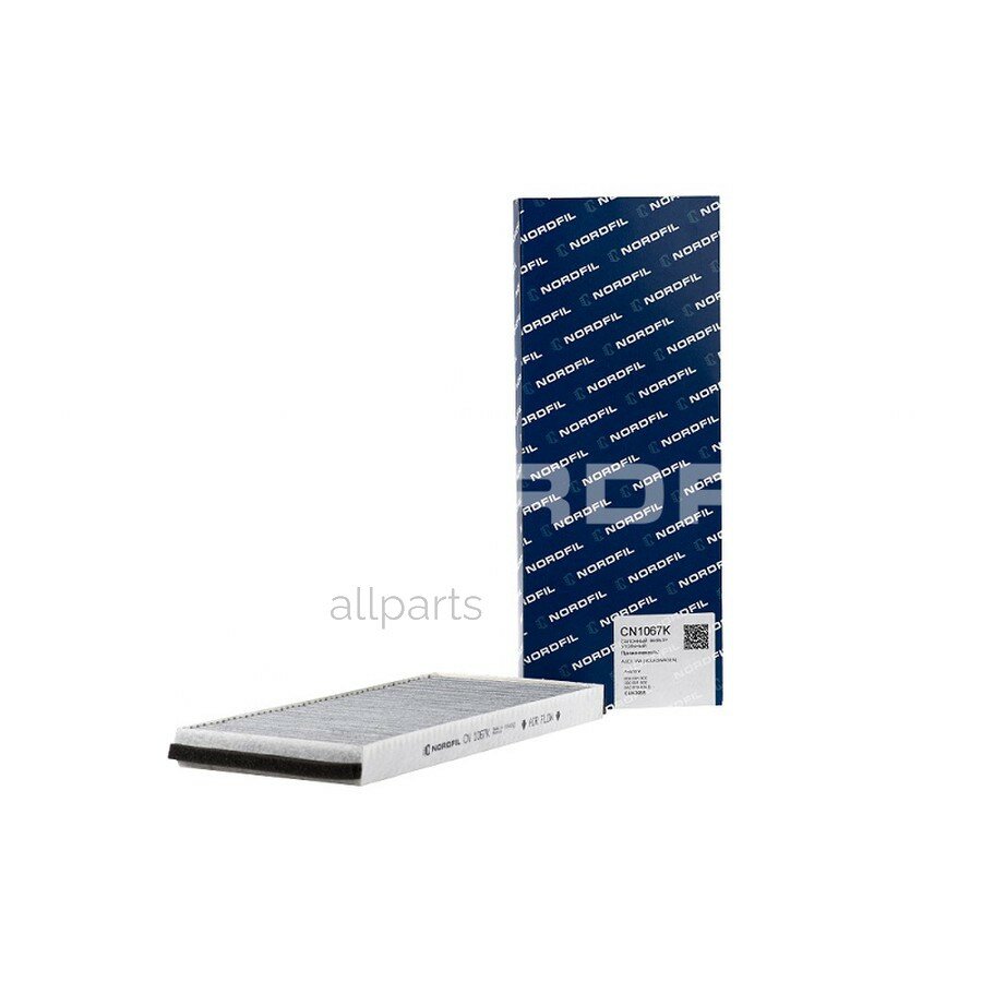 NORDFIL CN1067K Фильтр салона угольный Audi 80 90 A4 VW Passat