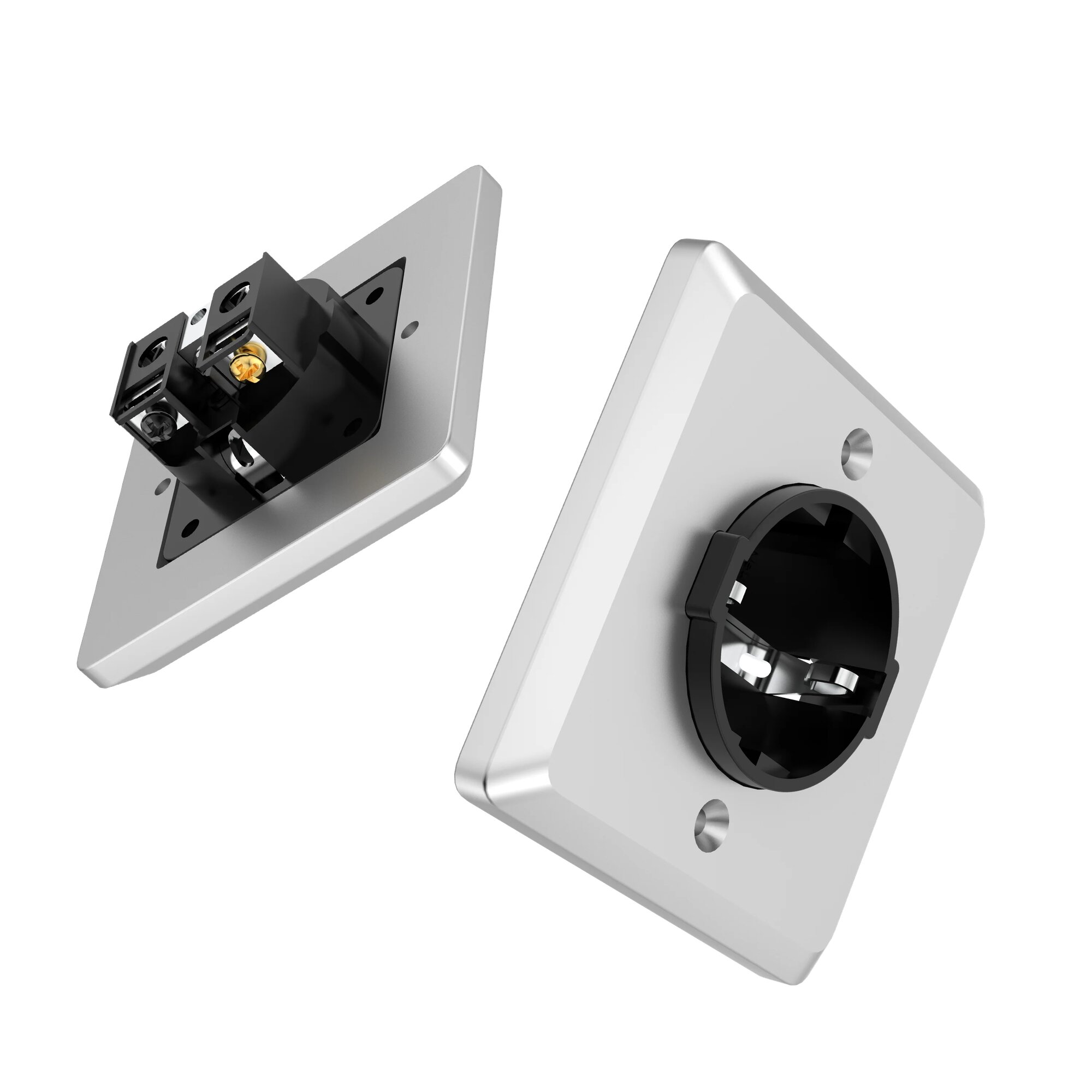 Розетка Audiocrast EU Schuko 86x86 мм