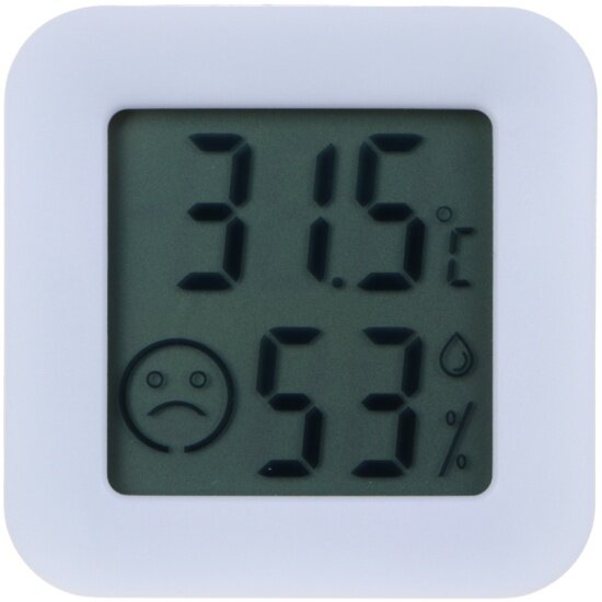 Термометр-гигрометр Vetta комнатный, 4.4x4.4x1.5 см (473-074)