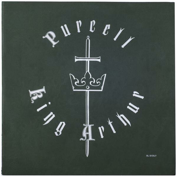Винтажная виниловая пластинка PURCELL - KING ARTHUR (ORCHESTRA OF THE PHILOMUSICA OF LONDON, ANTHONY LEWIS)