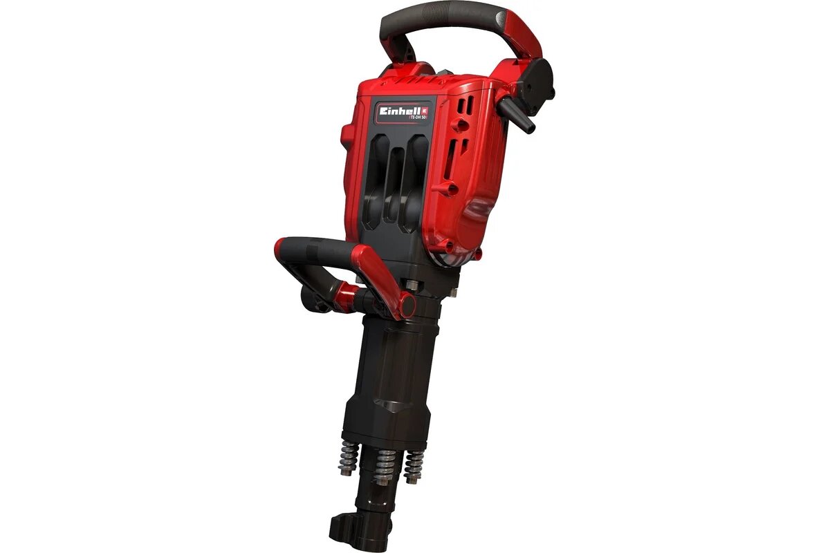 Молоток отбойный Einhell TE-DH 50 4139130, 1700 Вт, SDS-HEX, 50 Дж, 1800 уд/мин, красный