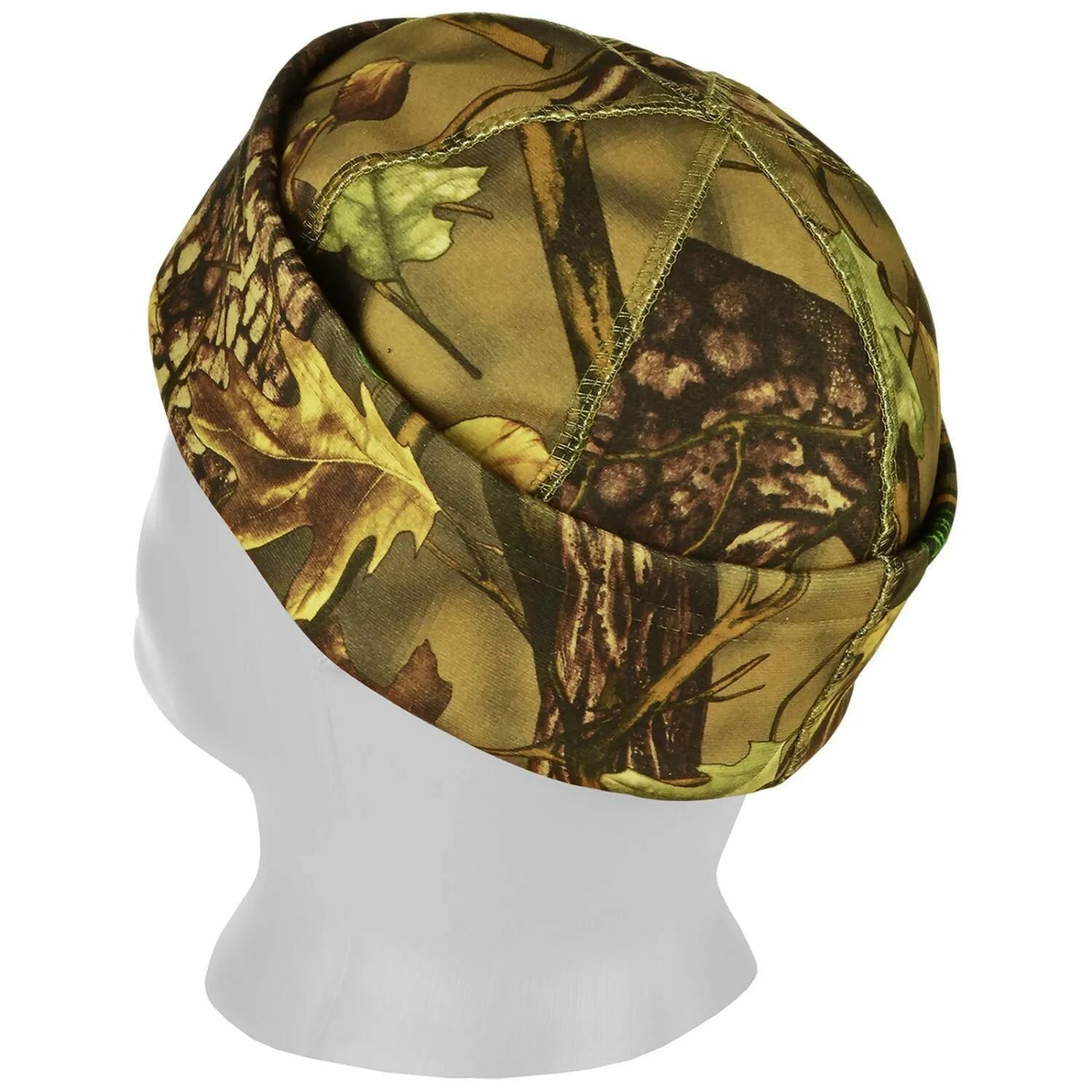 Шапка мужская демисезонная лес КМФ (Polar-Fleece) (ХСН)/арт.9601-2/