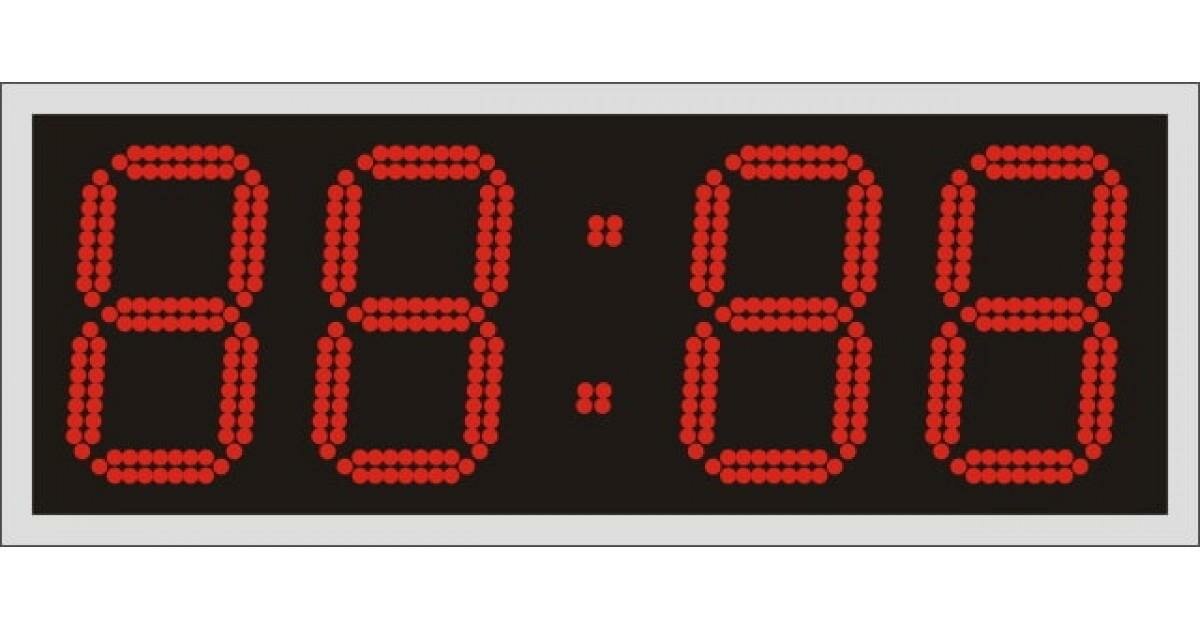 Часы электронные цифровые вторичные, ТЧ-210-2-КР-Т