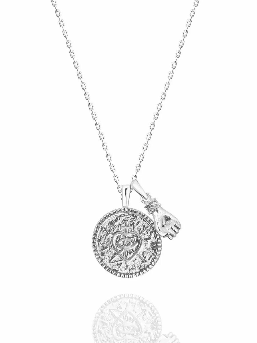 Колье, серебро, 925 проба