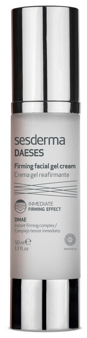 SesDerma Daeses Firming Facial Gel Cream подтягивающий крем-гель для лица 50 мл 50 г 1 шт. 1 шт. флакон с дозатором